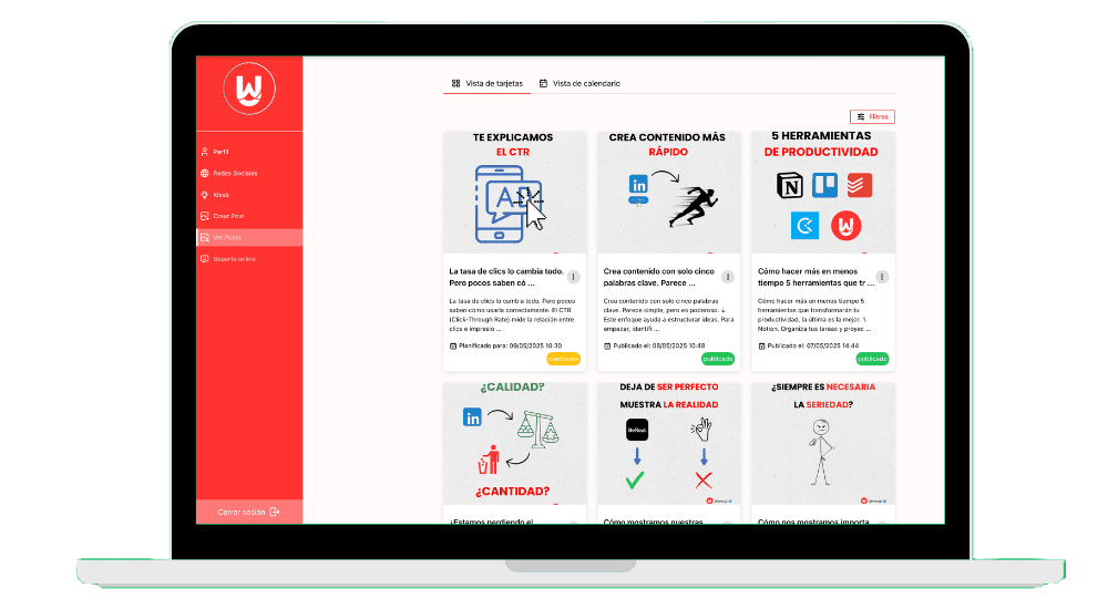 WeUp: La app que crea contenido para LinkedIn en segundos